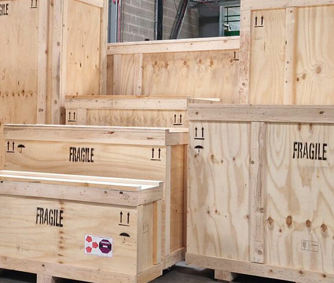 Caisses bois sur mesure - Air Emballages